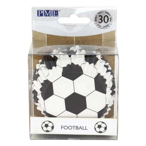 PME Football - Foil Lined Standard Cupcake Cases x 30