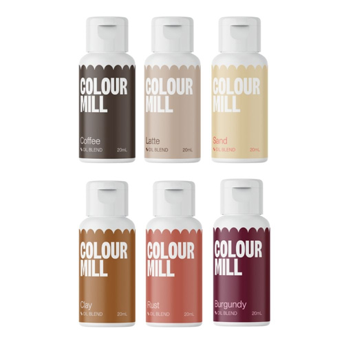 Colour Mill Outback Gift Set Of 6 - Oil Based Colouring 20ml