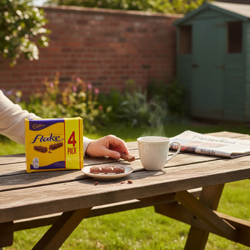 Cadbury Flake 4 Pack | Chocolate Multipacks | British Corner Shop