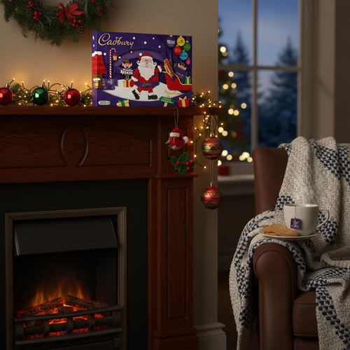 Cadbury Medium Santa Selection Box | British Corner Shop