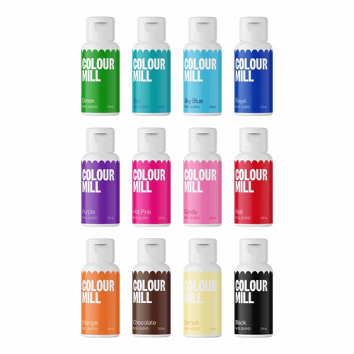 Colour Mill Student Gift Set Of 12 - Oil Based Colouring 20ml