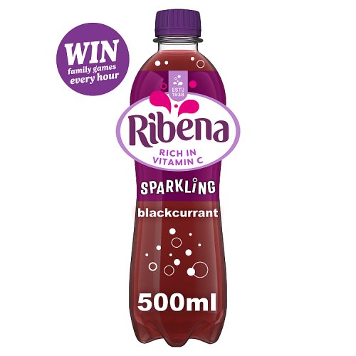Ribena Blackcurrant Sparkling | New Launch | British Corner Shop Ribena Blackcurrant Sparkling | New Launch | British Corner Shop