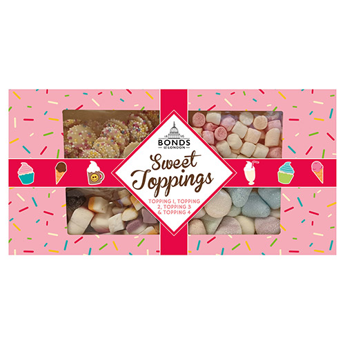 Bonds of London Sweet Toppings Set | British Corner Shop