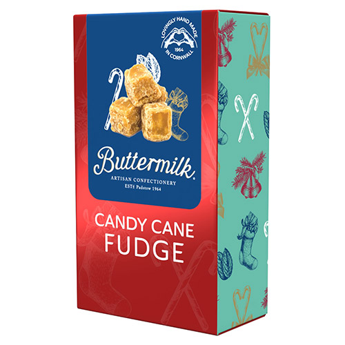 Buttermilk Candy Cane Fudge | Christmas | British Corner Shop