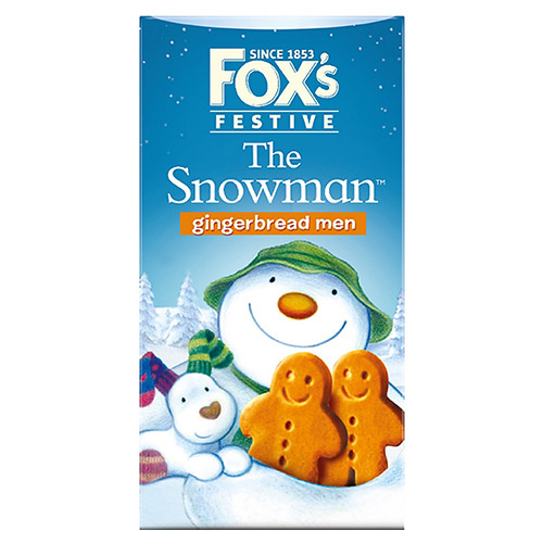 Foxs The Snowman Gingerbread Men | British Corner Shop
