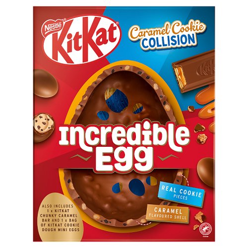 Nestle Kit Kat Caramel Cookie Collision Incredible Egg