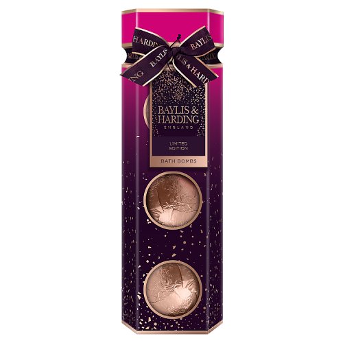 Baylis and Harding Wild Fig & Pomegranate 3 Bath Fizzers