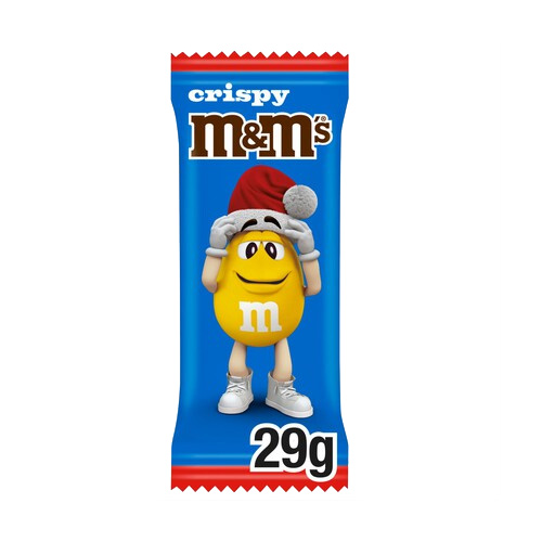M&Ms Crispy Santa | Novelties | British Corner Shop