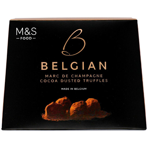 Marks and Spencer Marc De Champagne Truffles | British Corner Shop