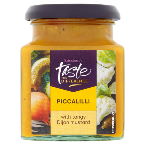 Sainsburys Taste the Difference Piccalilli | British Corner Shop