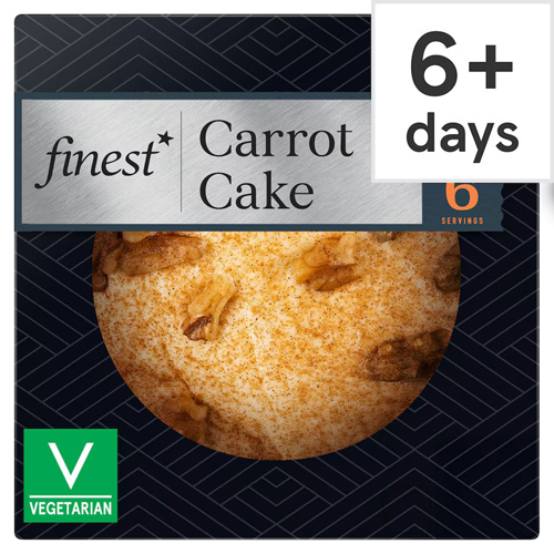 Tesco Finest Carrot Cake 6 Servings | British Corner Shop