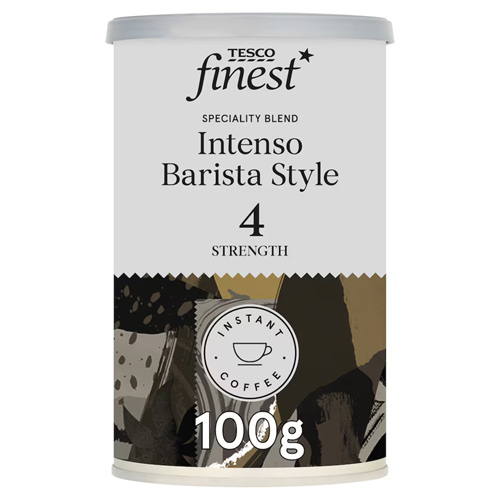 Tesco Finest Intenso Barista Style Instant Coffee | British Corner Shop