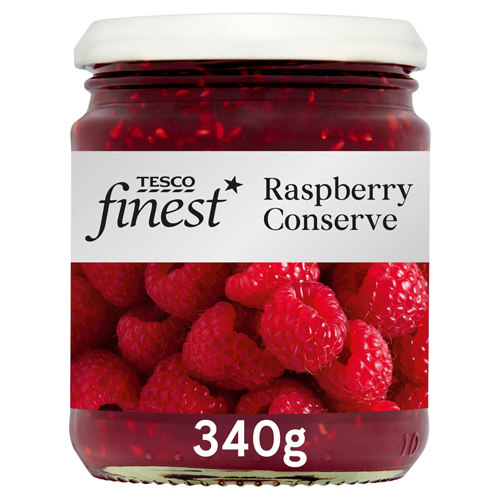 Tesco Finest Raspberry Conserve | British Corner Shop