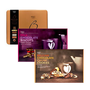 British M&S Biscuits Worldwide Delivery